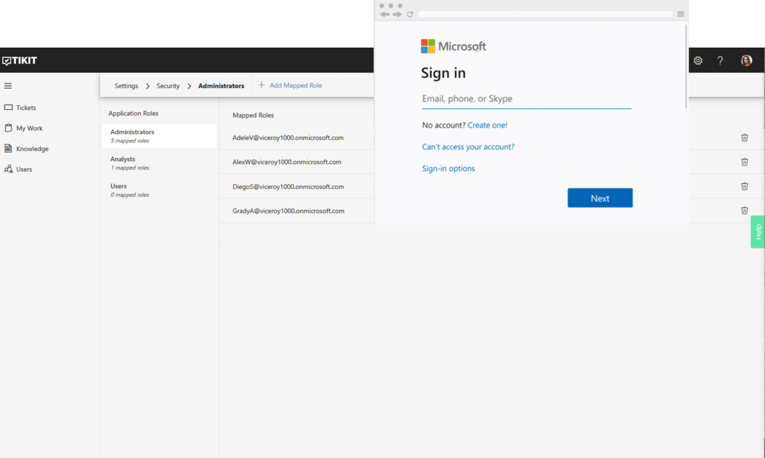 Get Microsoft Teams Ticketing System | Tikit.AI