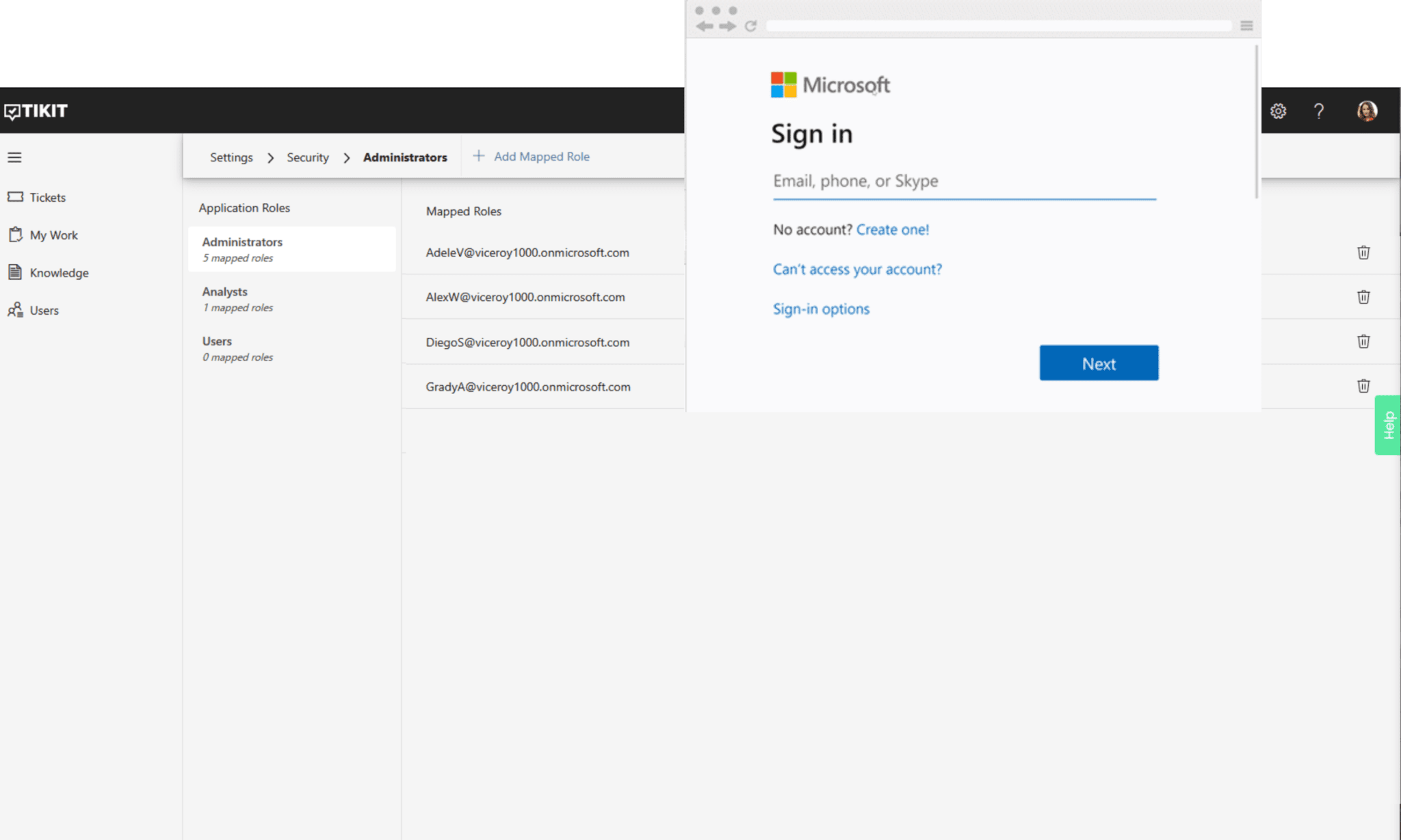 Get Microsoft Teams Ticketing System | Tikit.AI