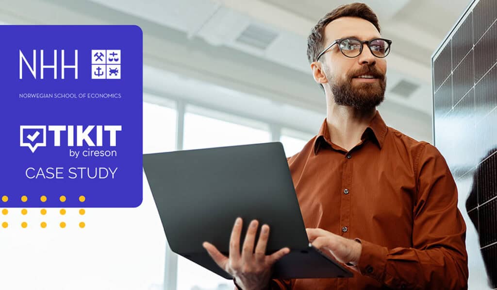 Norwegian School of Economics Customer Success Story | Tikit.AI Norwegian School of Economics Customer Success Story | Tikit.AI