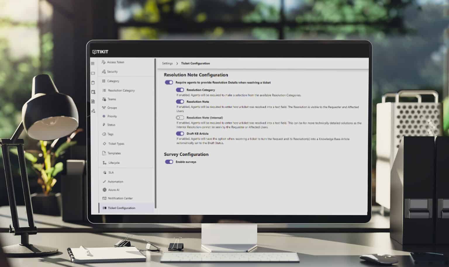 Introducing Resolution Note | Tikit.AI